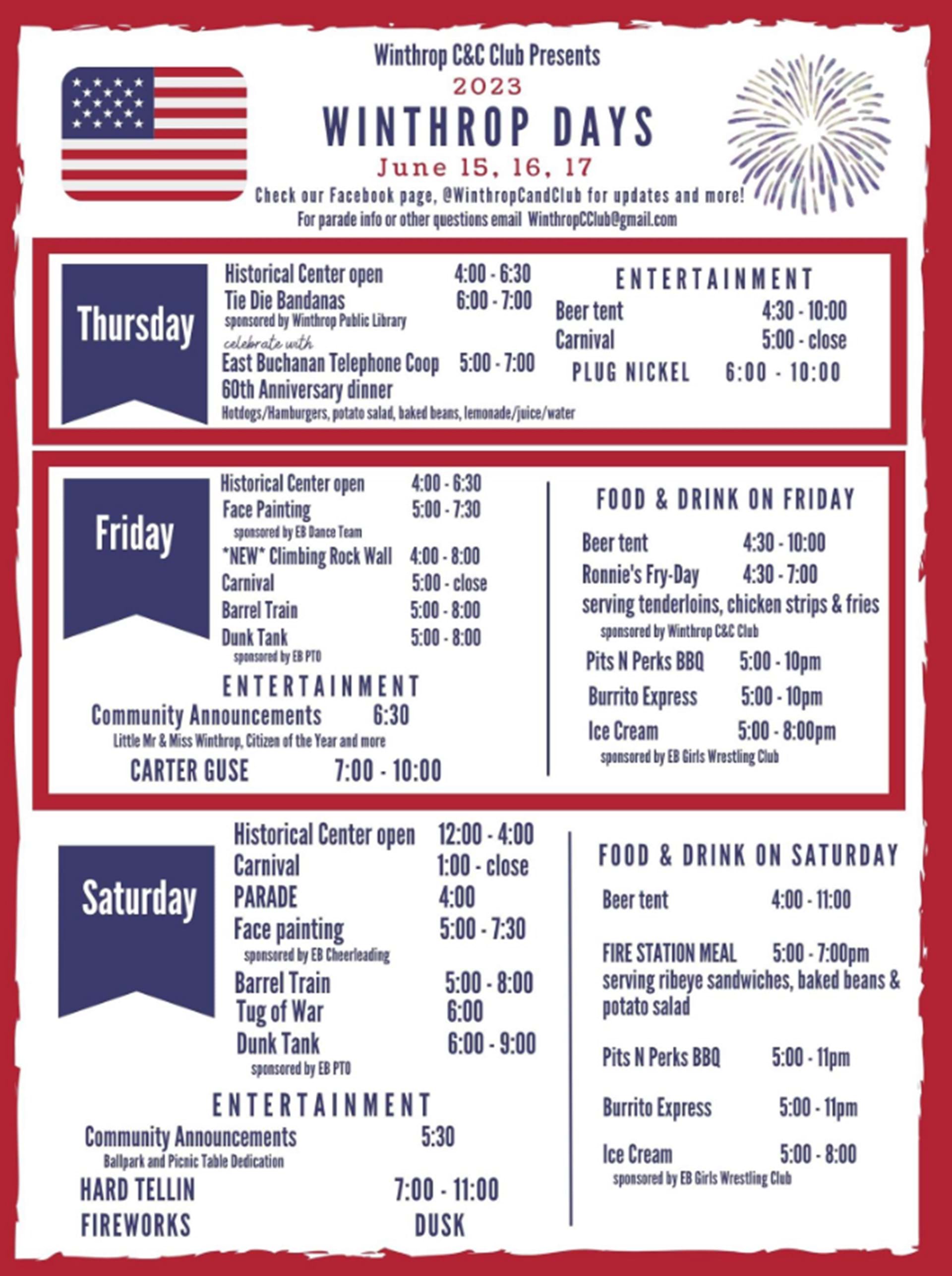 Winthrop Days | Winthrop, Iowa | Travel Iowa