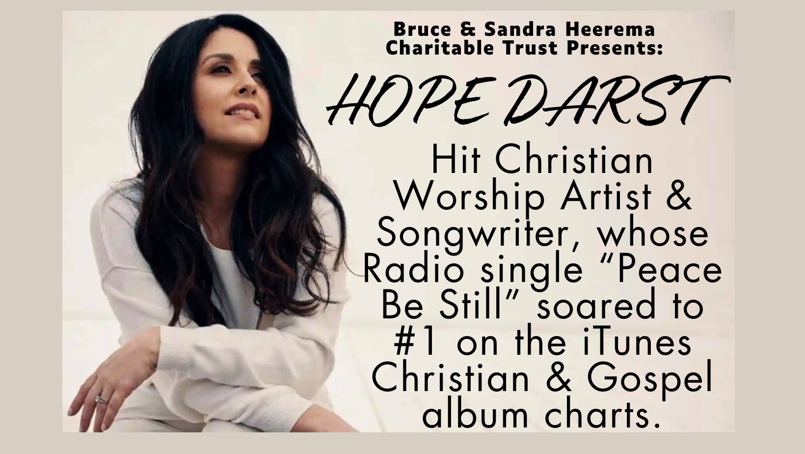 Hope Darst at The Pella Opera House | Pella, Iowa | Travel Iowa