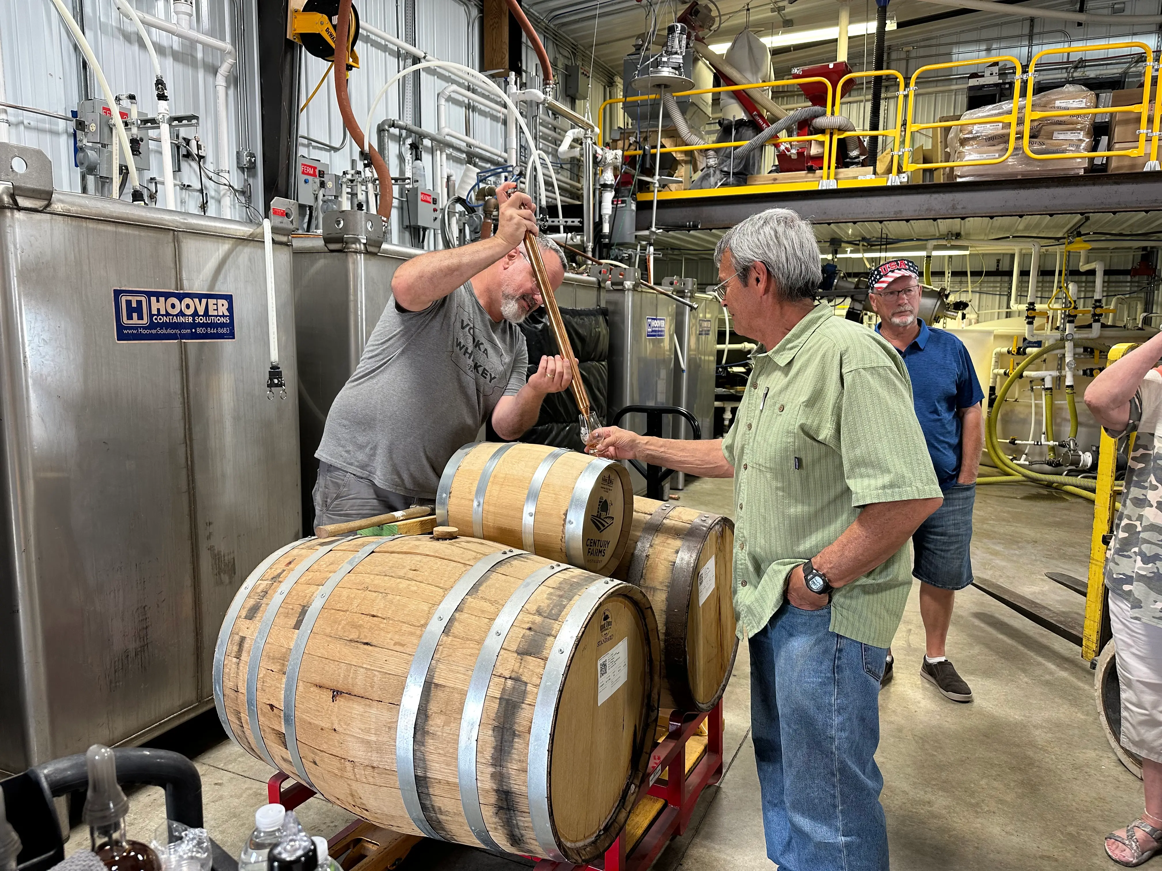 Get Behind the Scenes at Century Farms Distillery