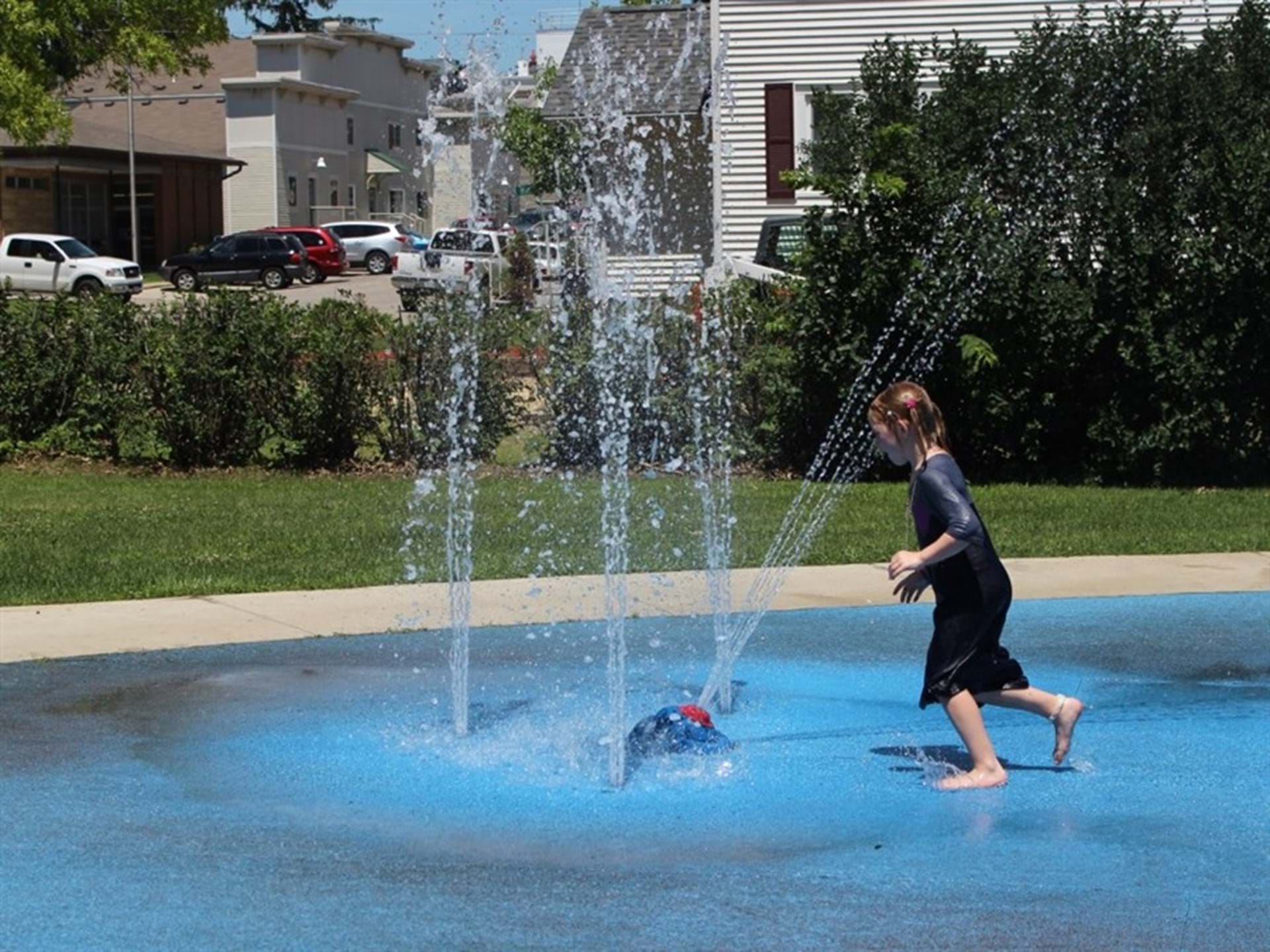 The Puddle Splash Pad | Central City, Iowa | Travel Iowa