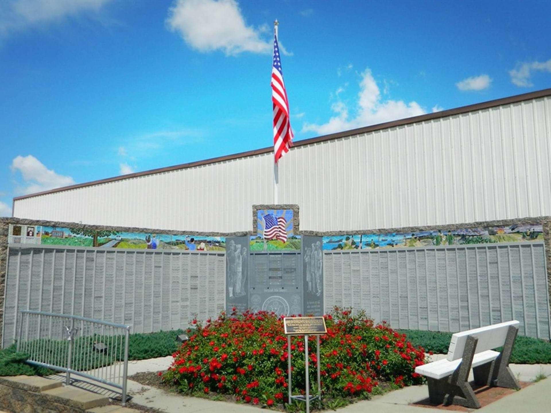 Veterans Memorial Wall | Manning, Iowa | Travel Iowa
