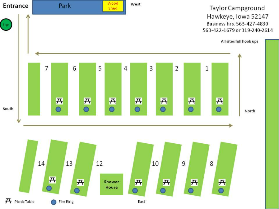 Taylor Campground | Hawkeye, Iowa | Travel Iowa