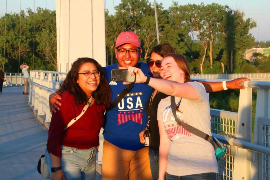 Bob Kerrey Pedestrian Bridge | Council Bluffs, Iowa | Travel Iowa