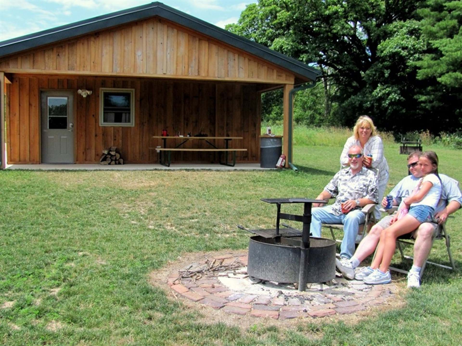 Sustainable Living Cabins at Fontana Park | Hazleton, Iowa | Travel Iowa