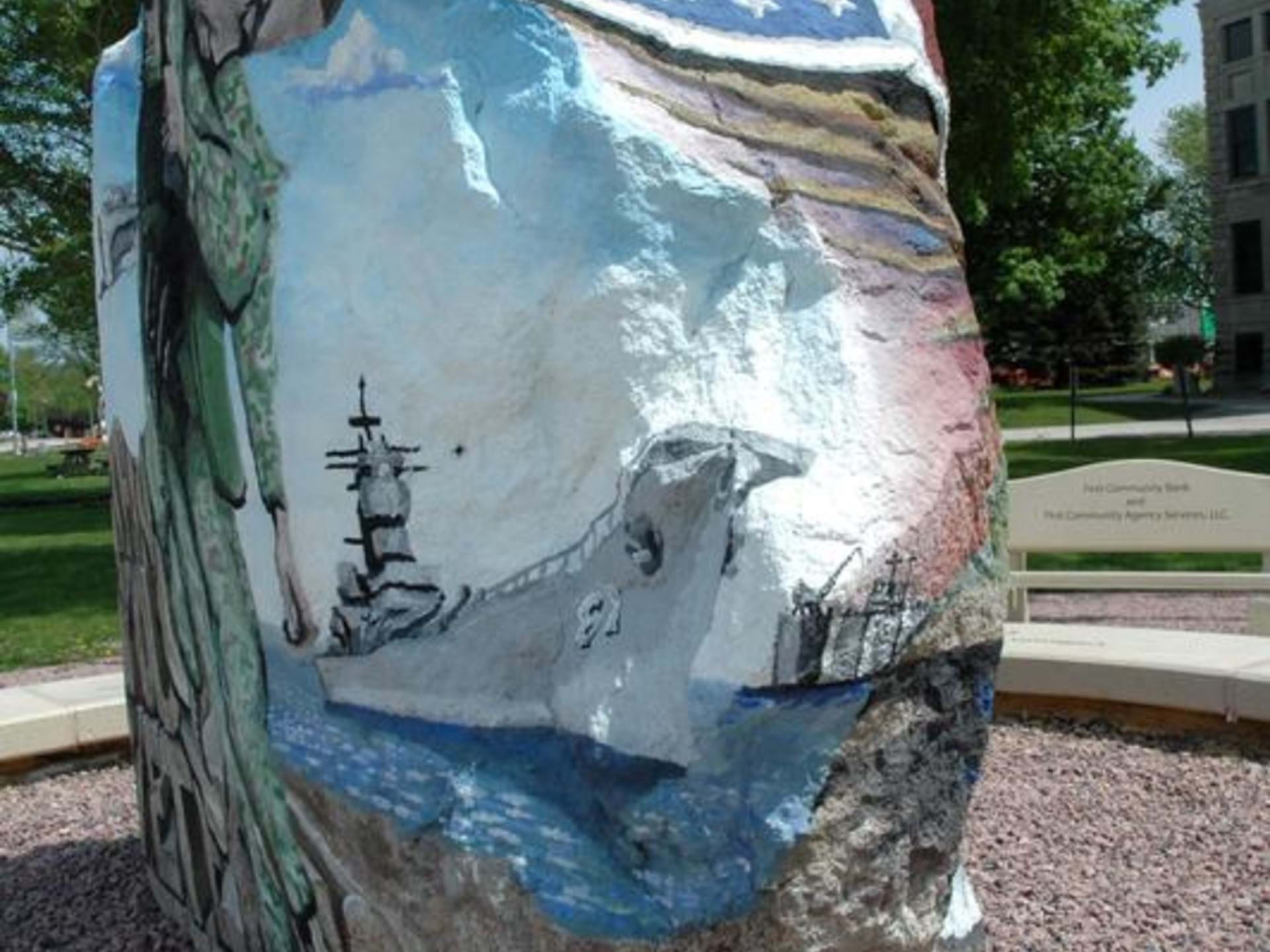 Calhoun County Freedom Rock | Rockwell City, Iowa | Travel Iowa